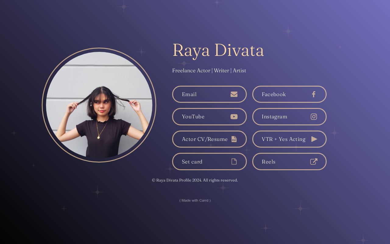Raya Divata | Website Portfolio